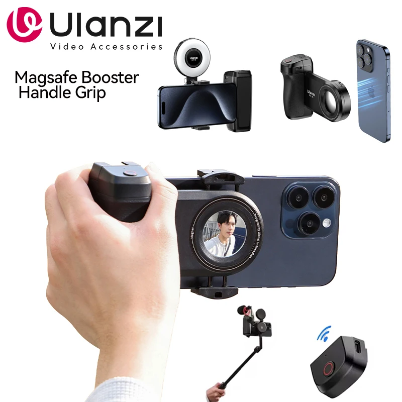 Ulanzi-MA35-Selfie-HandGrip-Booster-Bluetooth-Shutter-for-iPhone-16-15 ...