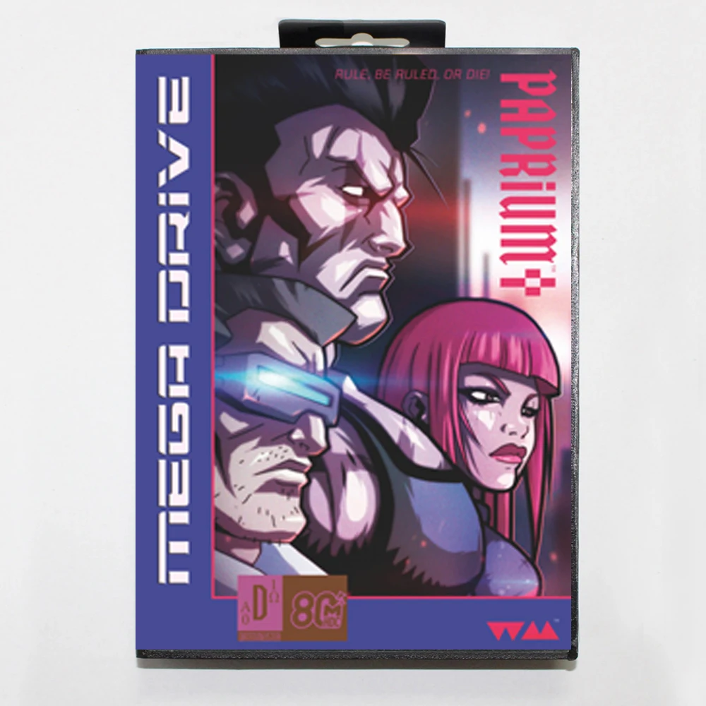 Paprium-Game-Cartridge-com-EUR-Box-16-Bit-Sega-MD-Megadrive-Genesis ...