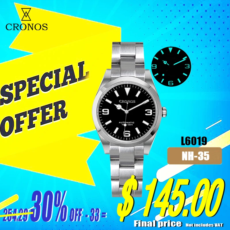 Cronos-Luxury-Men-s-Watches-36mm-Explore-Climbing-Series-Fashion ...