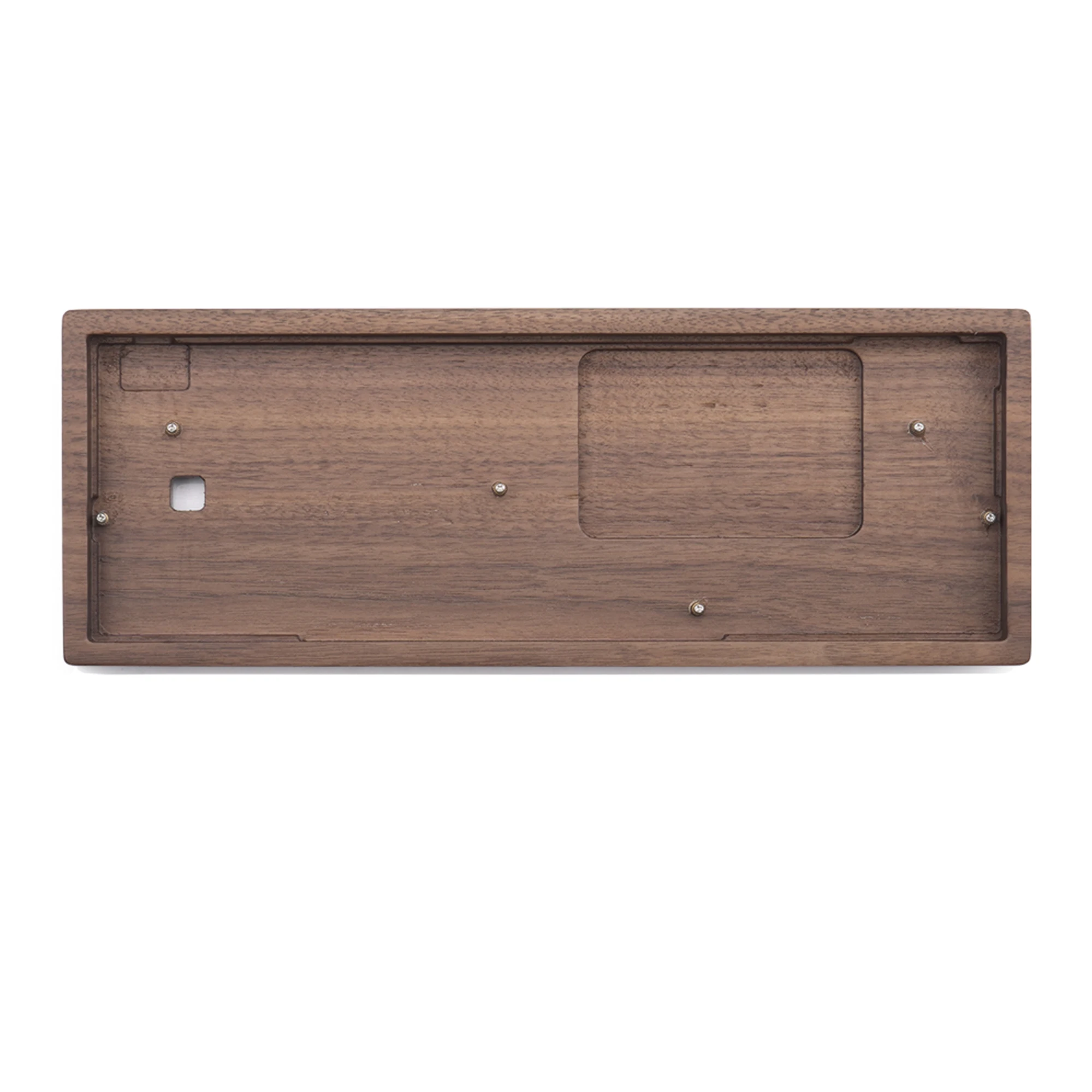 DIY GH60 Mechanical Gaming Keyboard Use Wood Case Yellow Rosewood ...