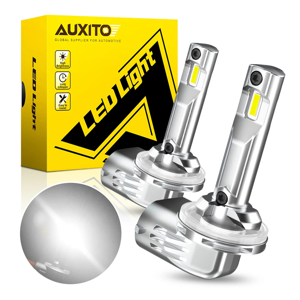 AUXITO-2Pcs-H27W-H27-LED-881-880-LED-Fog-Lights-Canbus-H27W-1-H27W-2 ...