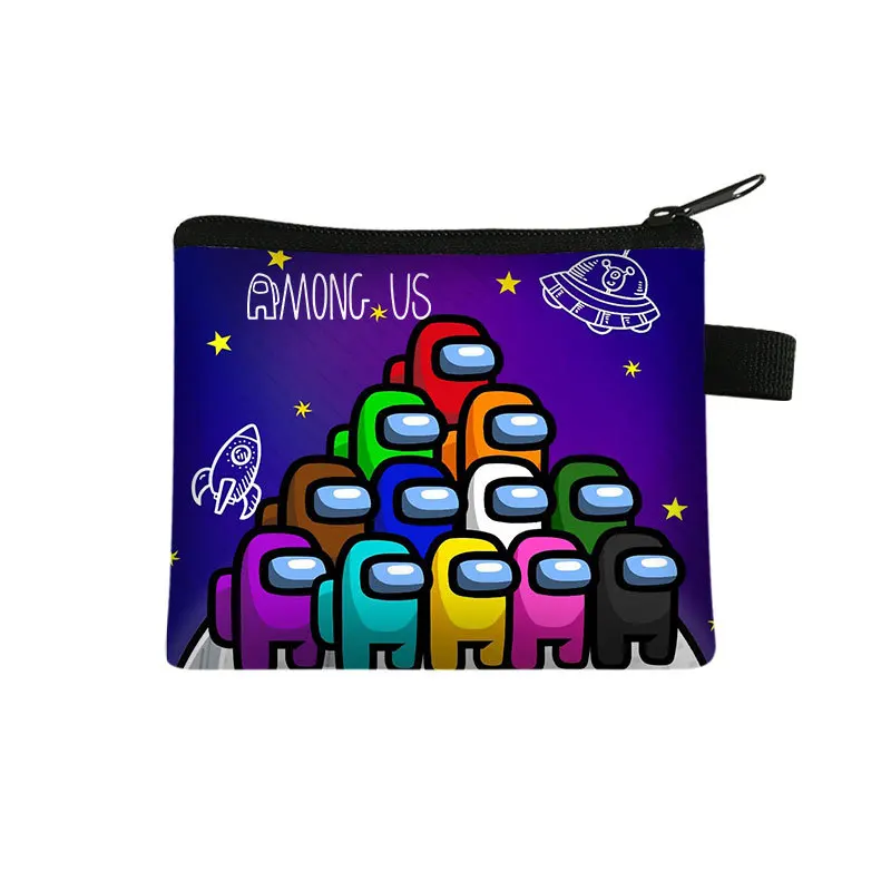 Among us Children's Zero Wallet Space Werewolf Kill Game Peripheral ...