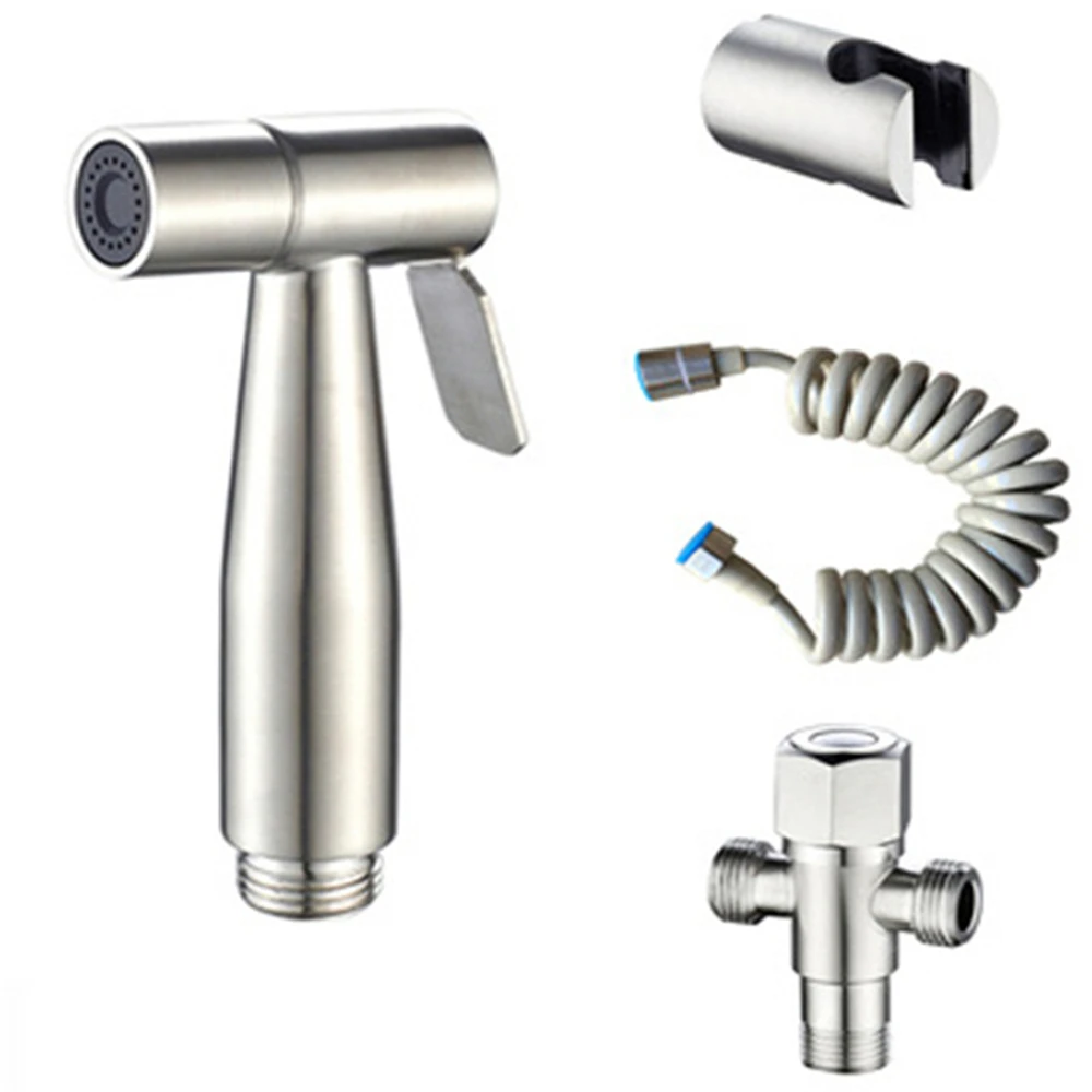 Handheld Bidet Sprayer Set Toilet Bidet Faucets Stainless Steel ...