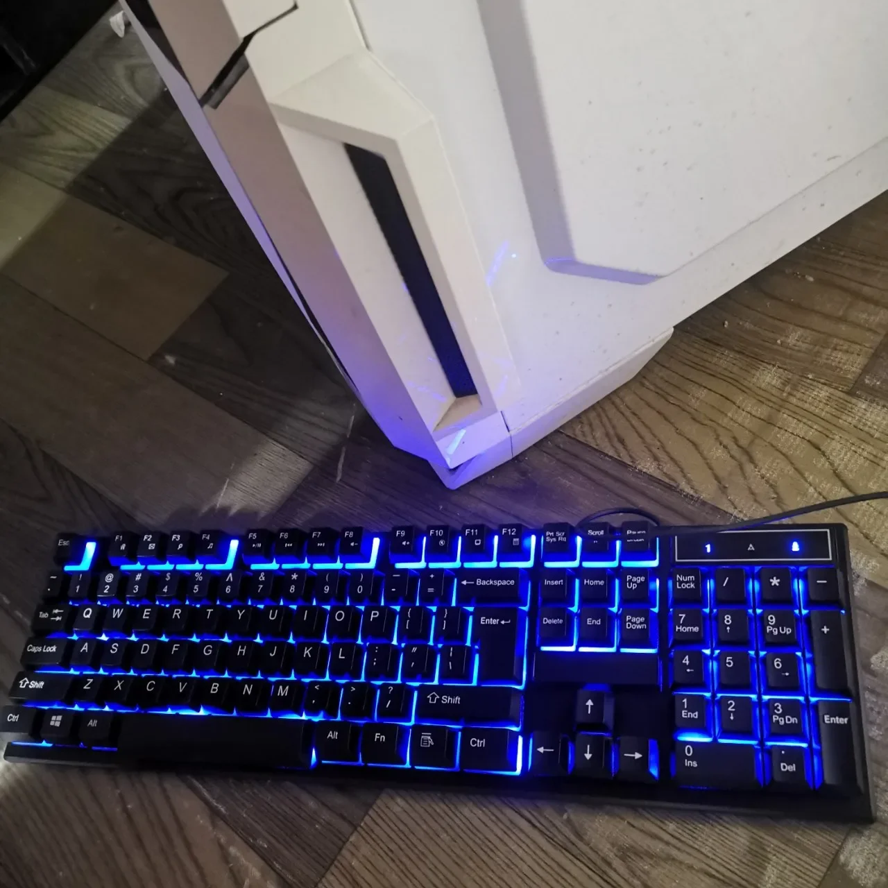Gaming-Esports-Keyboard-Blue-Light-Wired-Hover-Keycap-For-Desktop ...