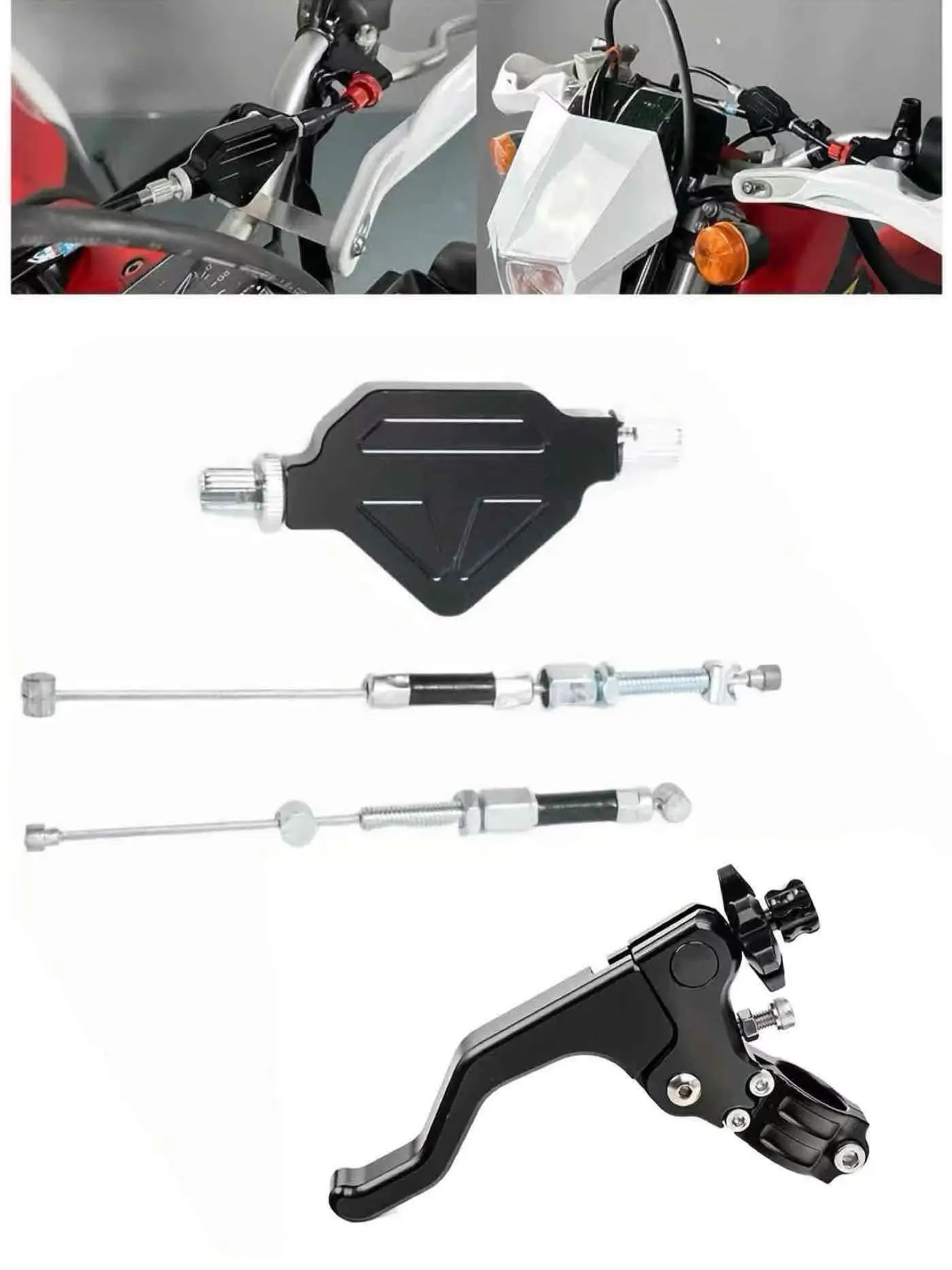 22MM Road Motorcycle Aluminum Alloy Short Effort-Saving Clutch Lever ...