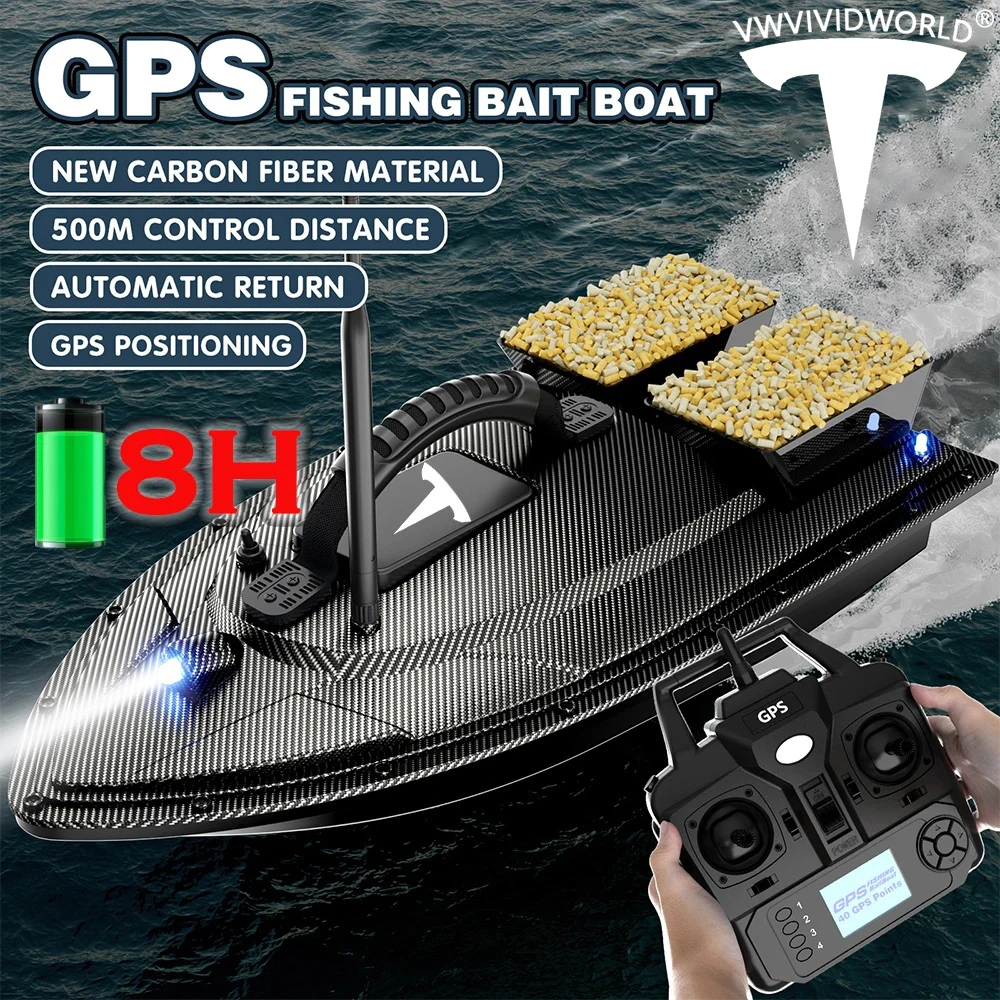 VWVIVIDWORLD-Barco-de-cebo-de-pesca-con-GPS-Control-de-500m-resistencia ...