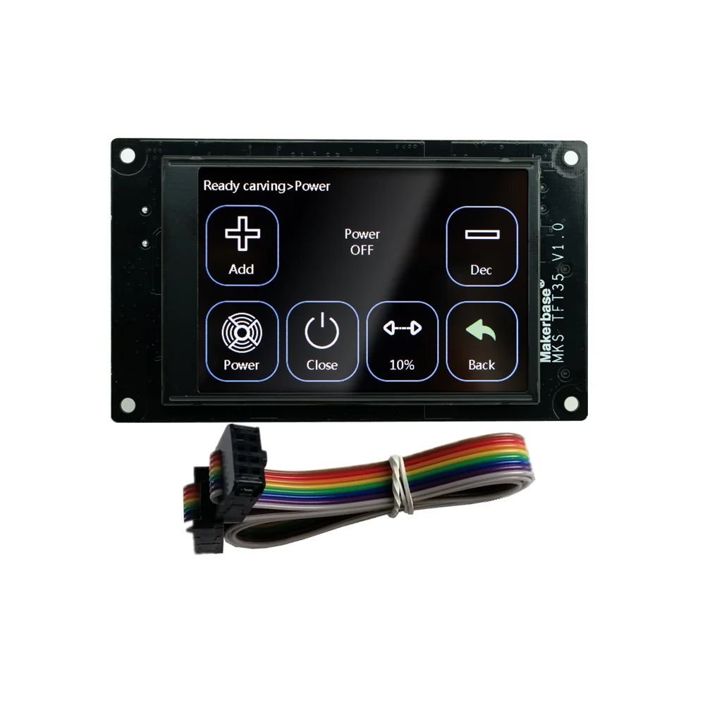 CNC 3018 PRO 3020 MAX OFFLINE controller MKS TFT35 touch screen control ...