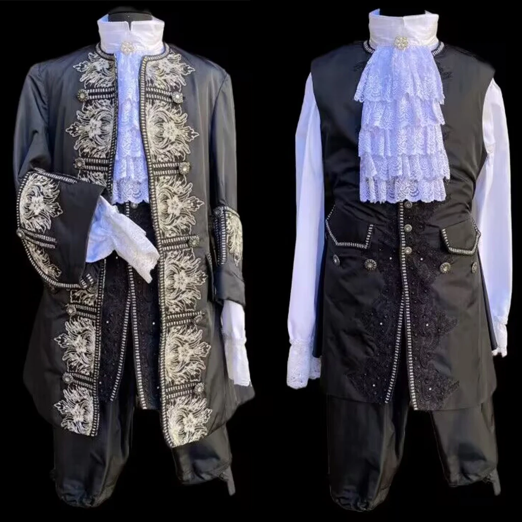 Costume-de-Rharistocratique-pour-hommes-du-17e-si-cle-particip-robe-de ...