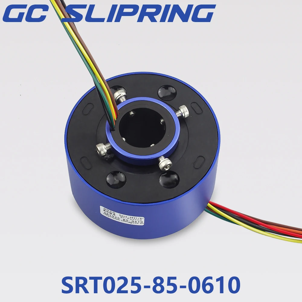 slip-rings-Through-hole-slip-ring-25-4mm-6-circuit-10A-electric-slip ...