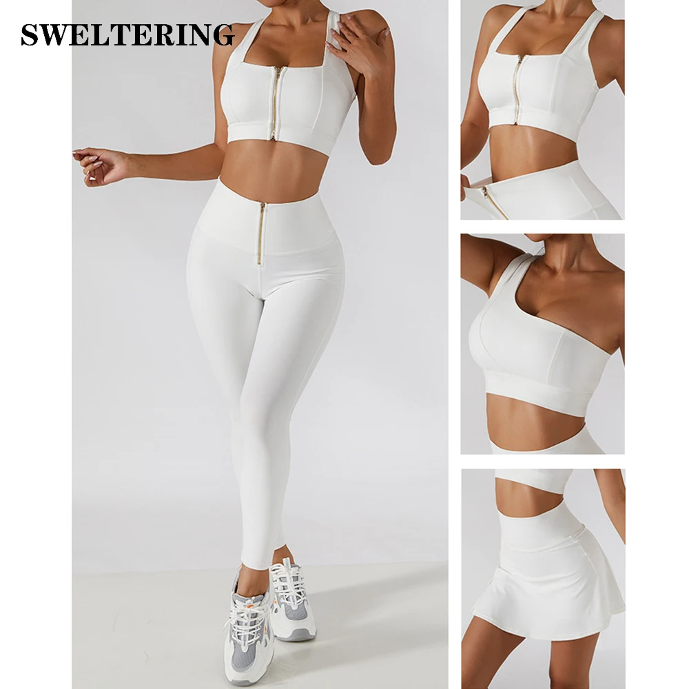 2PC-Yoga-Set-Women-Workout-Sport-Gym-Wear-Yoga-Suit-High-Waist-Leggings ...