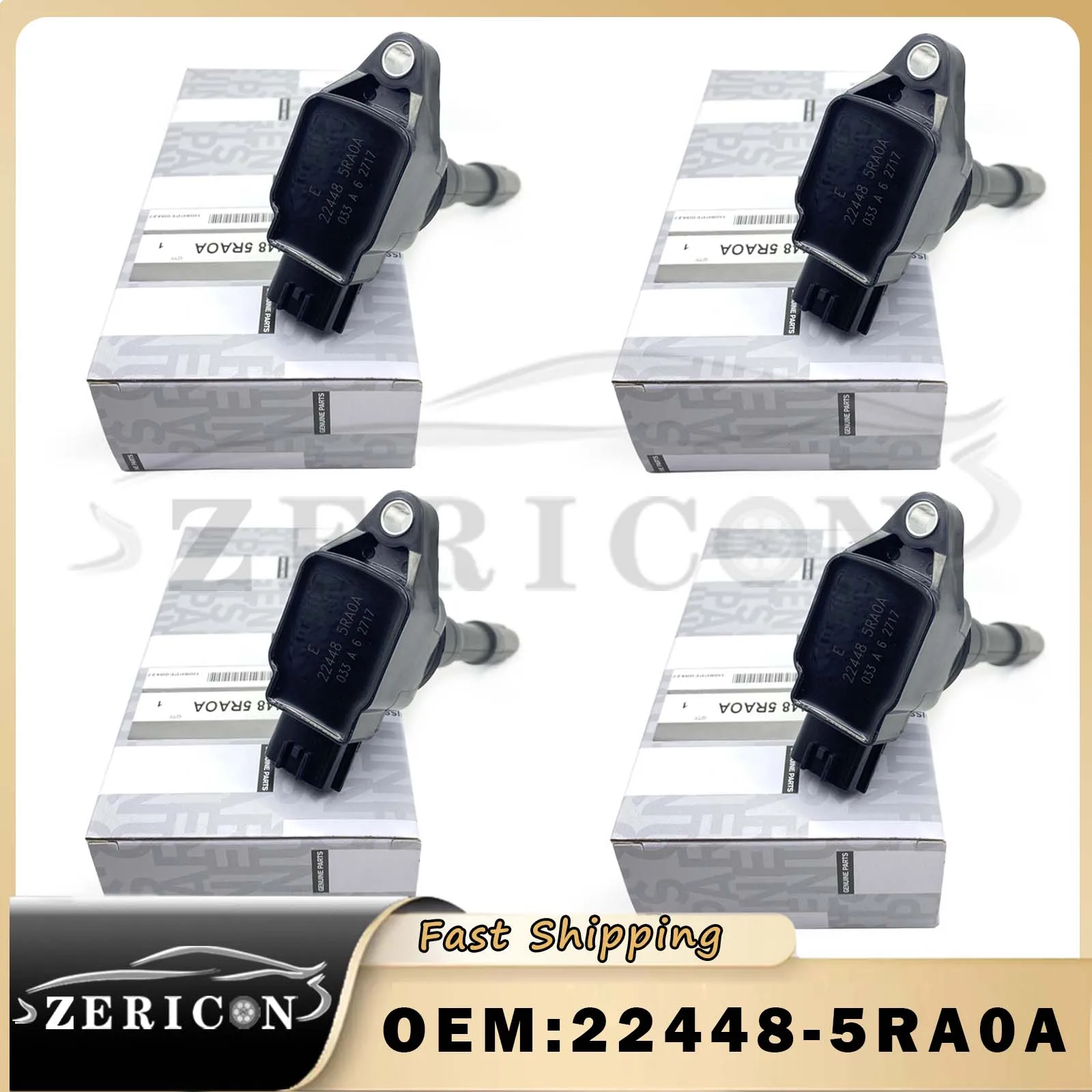 4PCS-New-22448-5RA0A-Car-Ignition-Coil-For-Nissan-Sentra-X-Trail-Altima ...