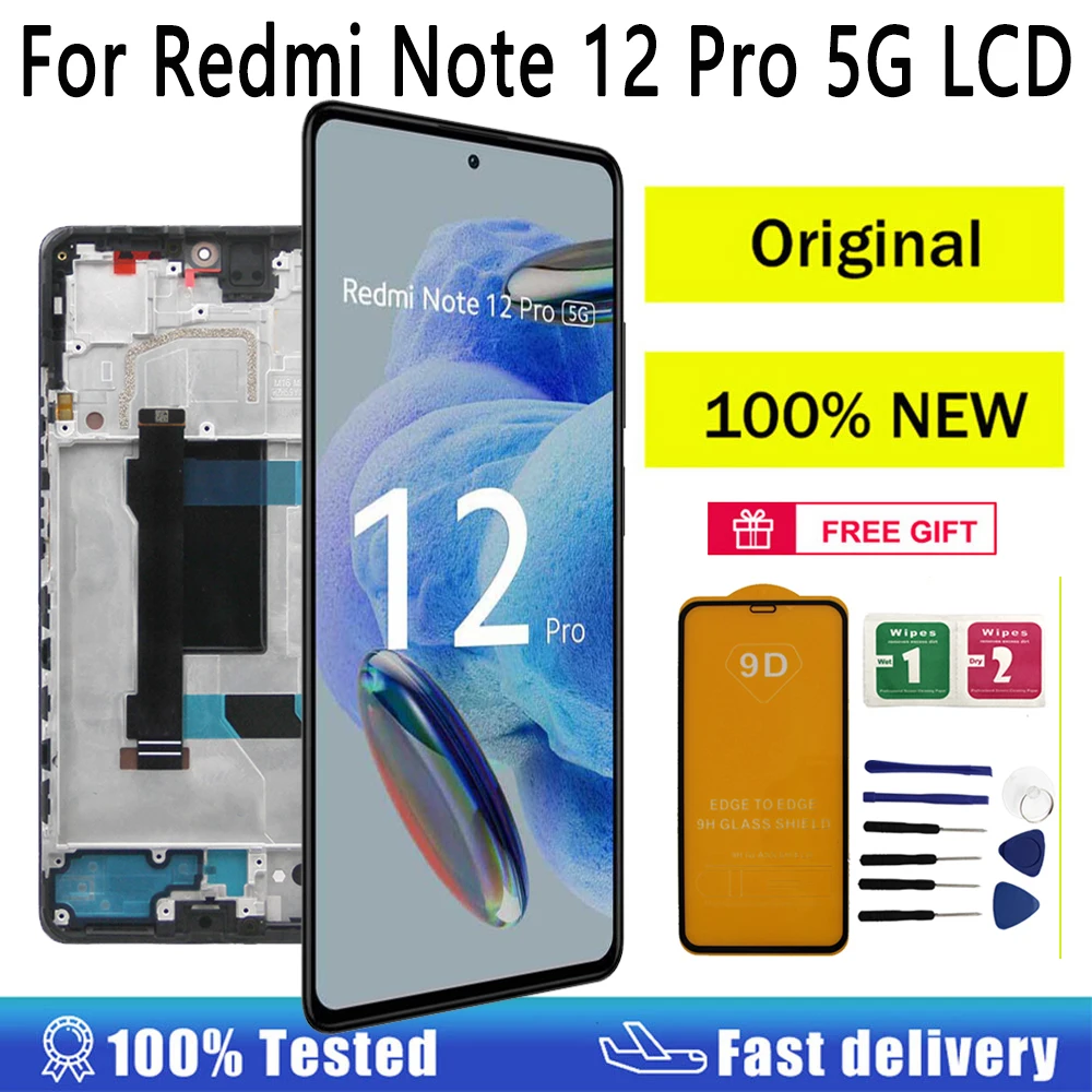Xiaomi-Redmi-Note-12-Pro-5G-Tela-LCD-Conjunto-de-digitalizador-do ...