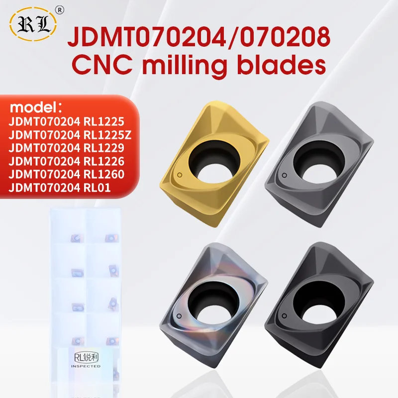 JDMT070208 JDMT070204 CNC milling cutter replace 10-13 tungsten steel ...