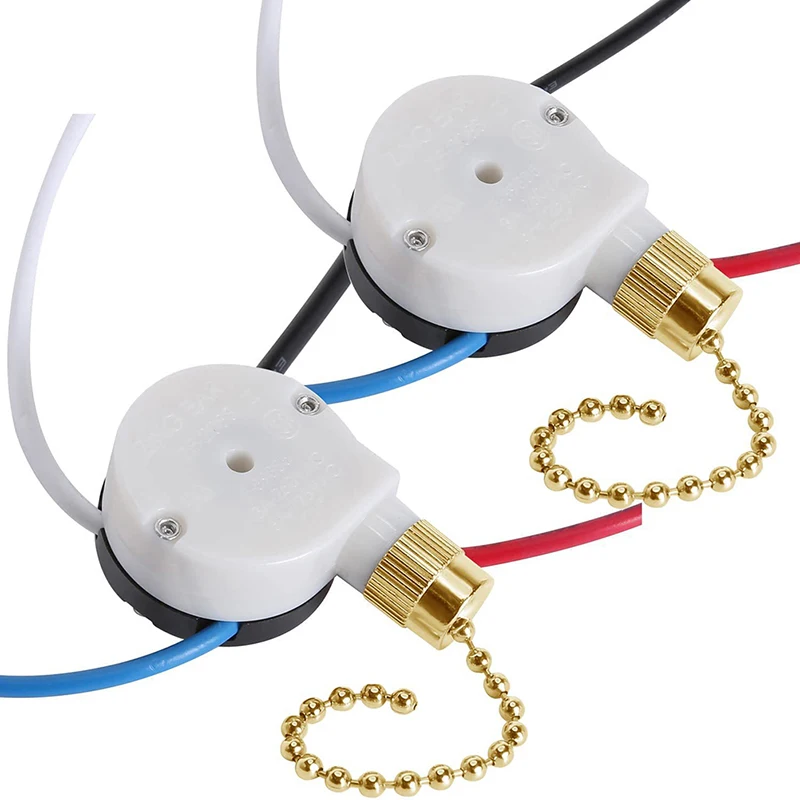 Ceiling-Fan-Switch-Kit-3-Speed-4-Wire-Fan-Switch-Zipper-Speed-Control ...