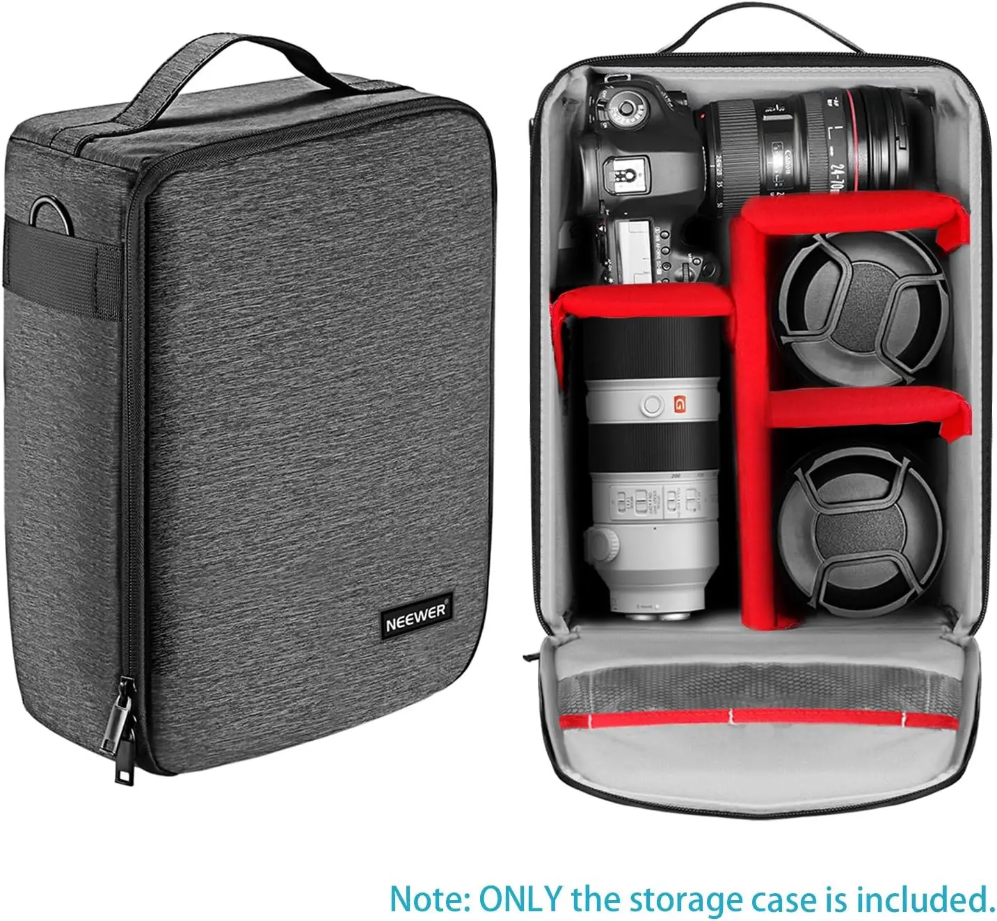 Neewer-NW140S-Waterproof-Camera-and-Lens-Storage-Carrying-Case ...