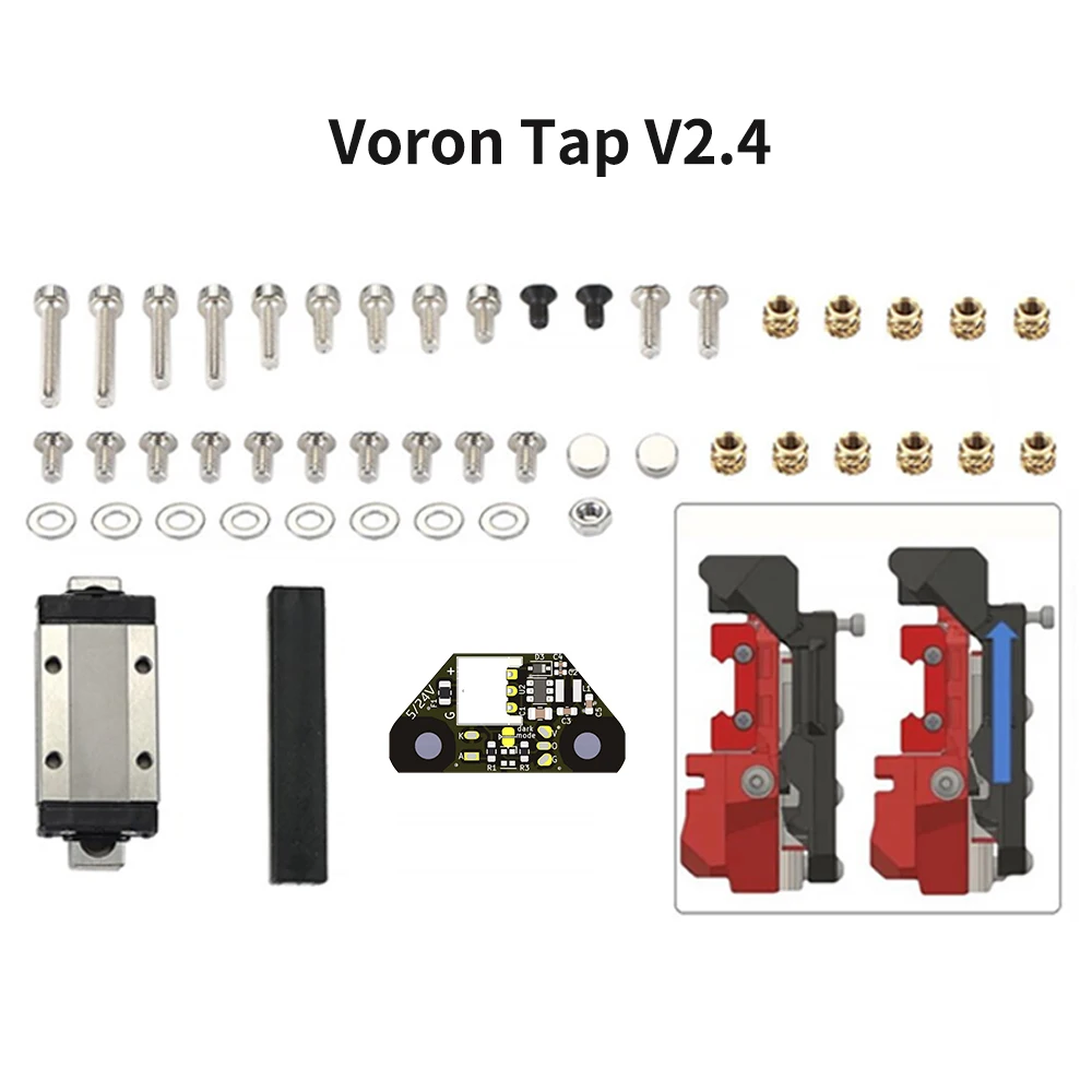 Voron Tap V2.4 Kit OptoTap V2.4 Pcb 398/971 Sensor Supprt 5V and 24V ...