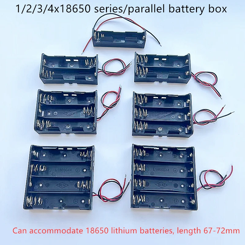Extended-Version-18650-Battery-Box-Battery-Holder-Series-And-Parallel ...