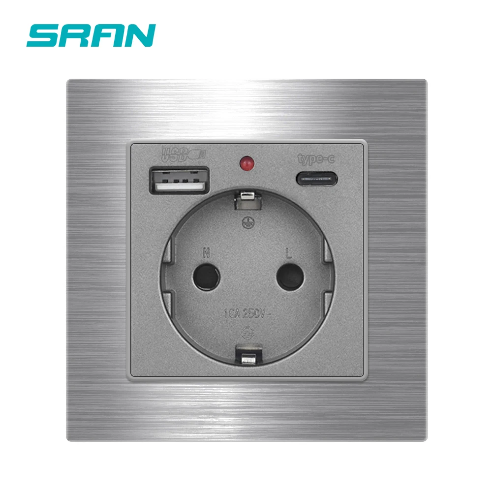 SRAN-Power-socket-with-type-c-USB-ports-5v-2-1a-16A-eu-Usb-wall-socket.jpg