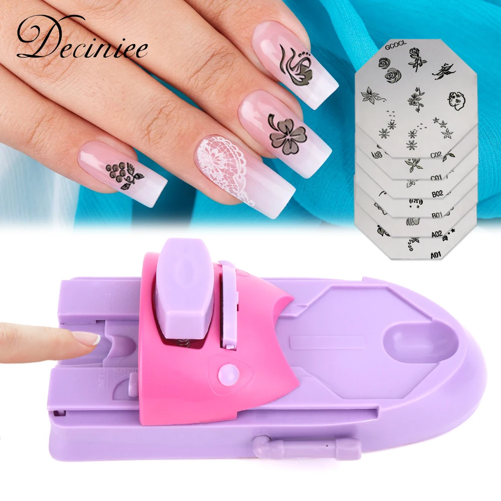 Nail Art Pattern Printer Diy Stamper Manicure Printing Machine Printers ...