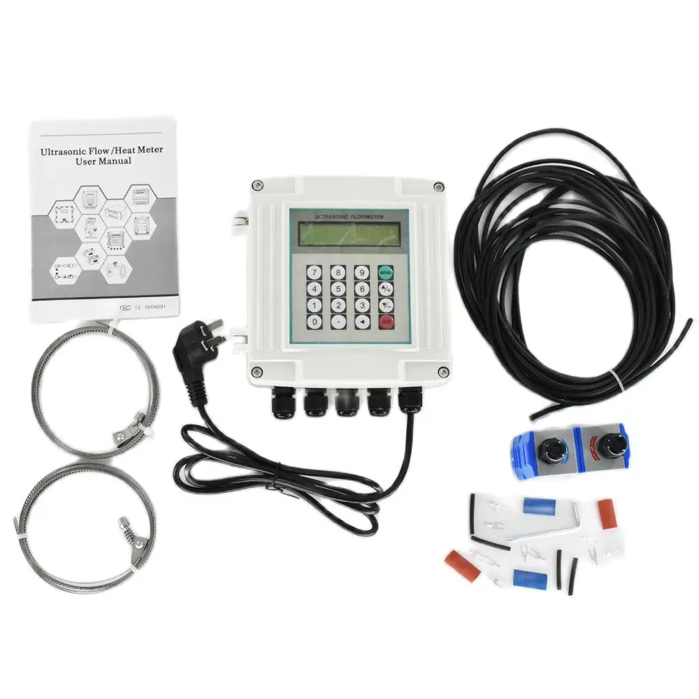 Ultrasonic-Flowmeter-Wall-mounted-Digital-Flow-Meter-TUF-2000SW-TS-2-TM ...