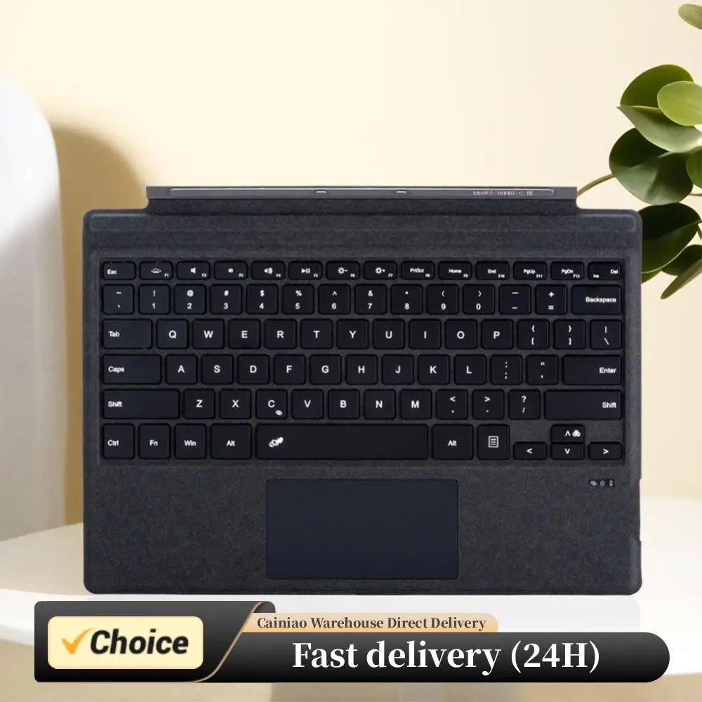Backlit Trackpad Keyboard Wireless Bluetooth Magnetic Keyboard For ...