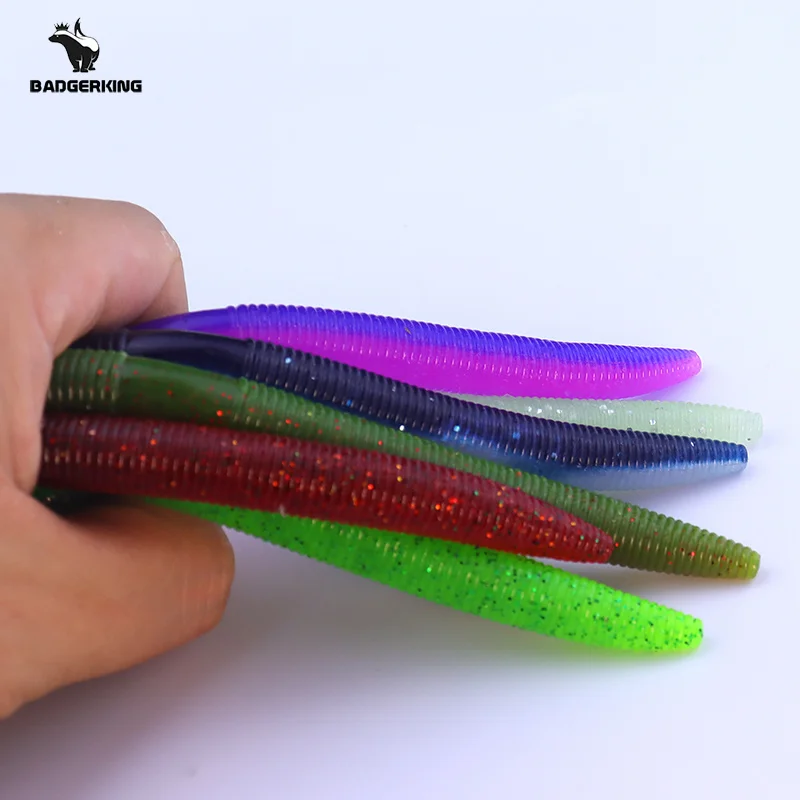 14cm-11g-salted-Senko-Worm-Fishing-Lure-For-Neko-Rig-Wacky-Rig-Soft ...