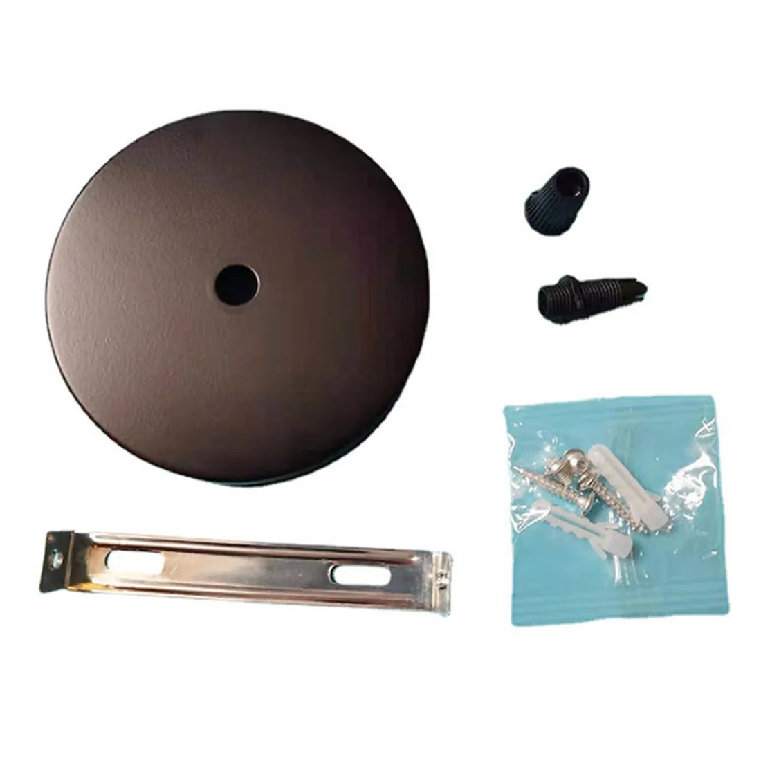 Black-D10cm-Ceiling-Lighting-Canopy-Kit-Pendant-Light-Plate-Cover-with ...