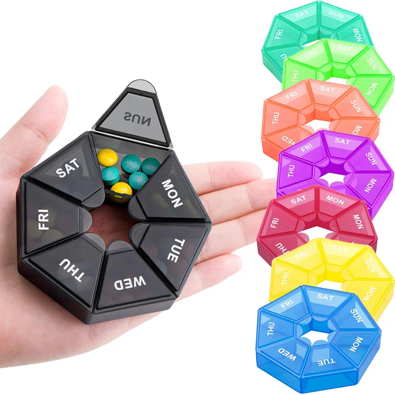 Multicolor-Port-til-Caso-De-P-lula-De-Pl-stico-Tablet-Container-Candy ...