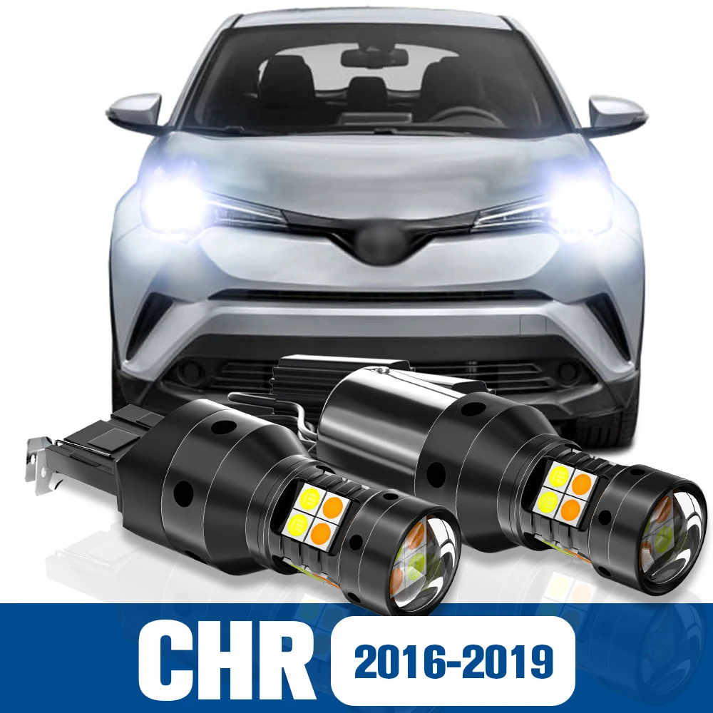 2pcs LED Dual Mode Turn Signal+Daytime Running Light DRL Accessories ...