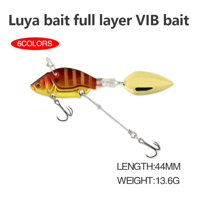 Road-Runner-Bait-44mm-13-6g-Full-Swimming-Vib-Mimic-Bait-Spinning-Metal ...