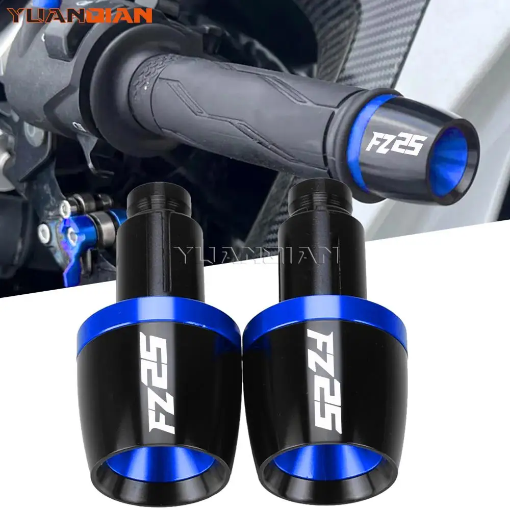 Motorcycle-Handlebar-Grips-Handle-Bar-Cap-End-Plugs-Slide-For-YAMAHA ...