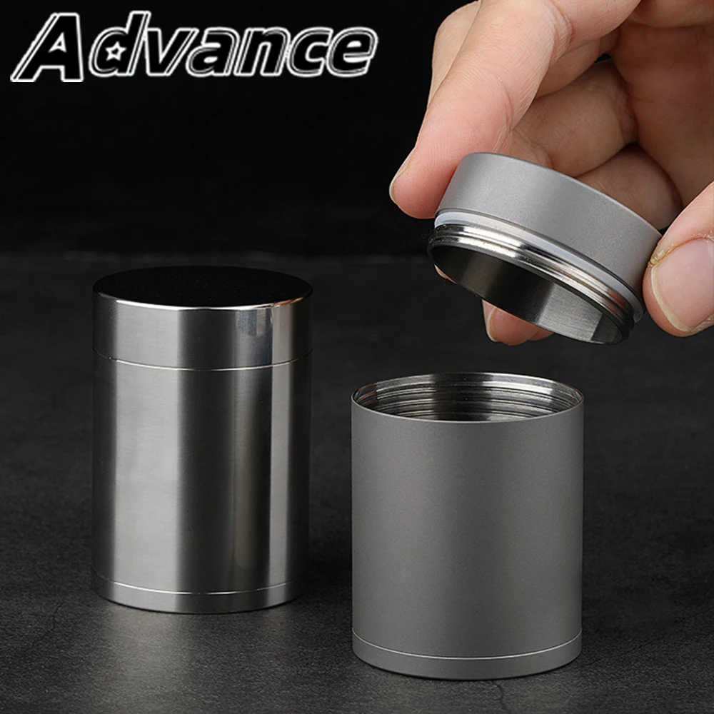 Titanium-Alloy-Canister-Cans-Portable-Medicine-Box-Sealed-Bins-Pill ...
