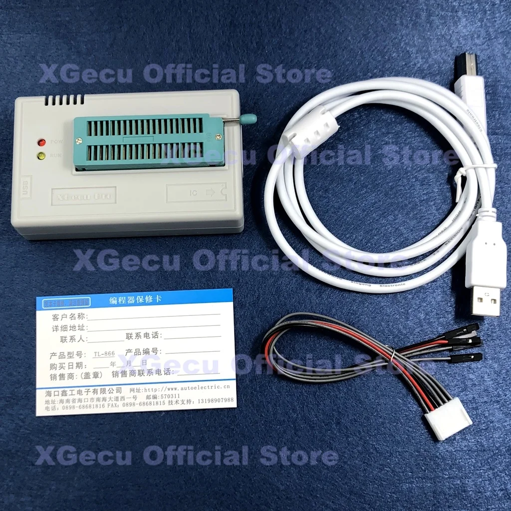 Xgecu tl866ii plus usb universal programador v11.90 suporte 17386 + ic ...