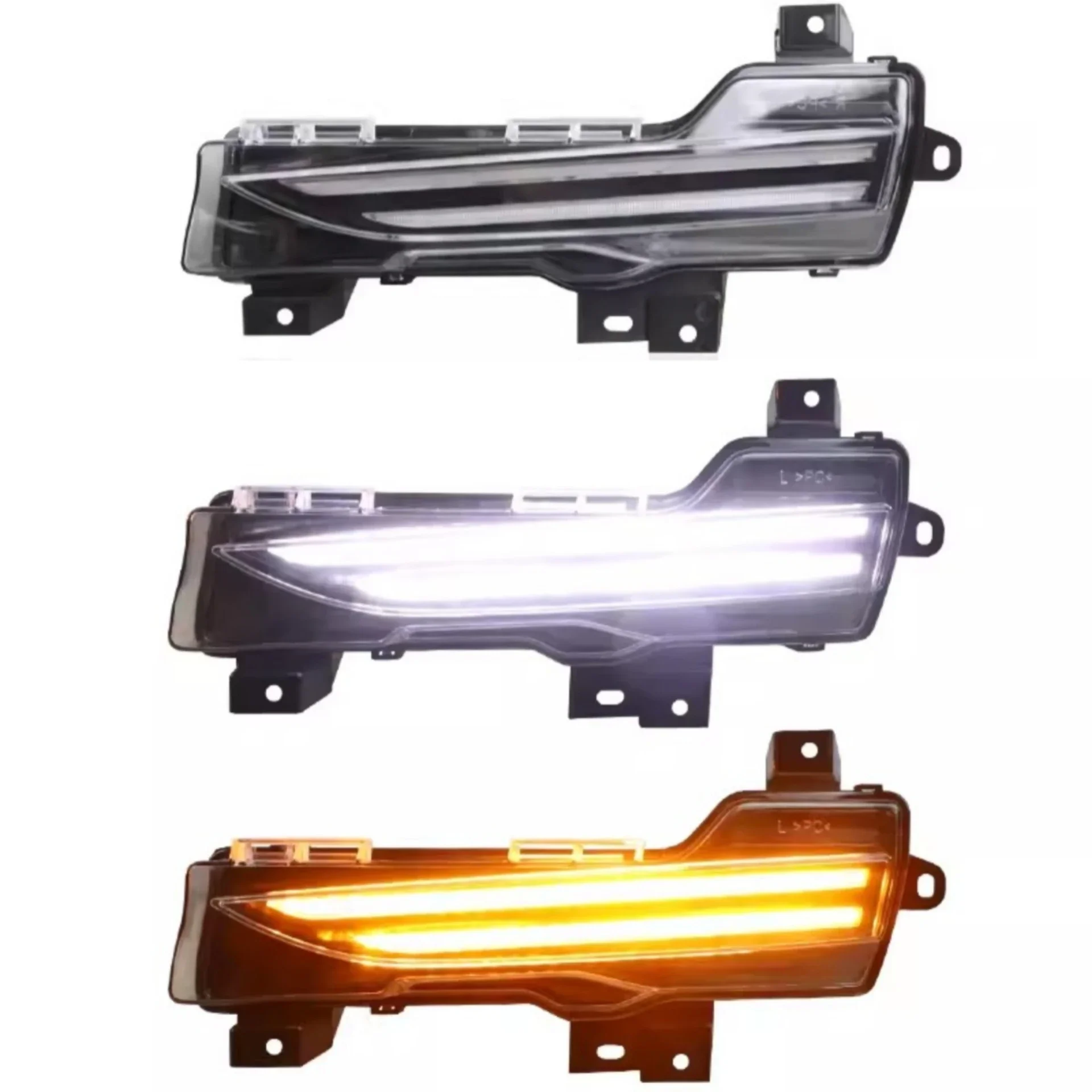 Led-Streamer-Fog-Lamp-Assembly-for-Tesla-Model-3-Y-2019-2022-Front ...