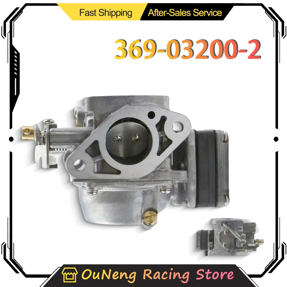 Carburador 369-03200-2 para Tohatsu Nissan 5HP 5B/5BS Motor de barco de ...