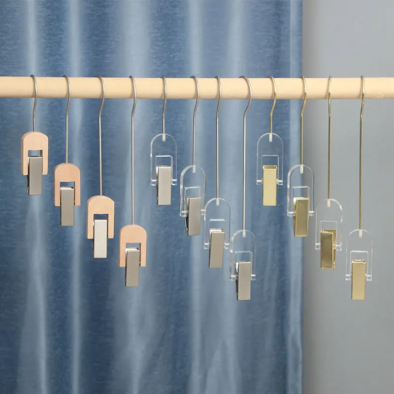 Clip-de-tienda-de-ropa-gancho-transparente-de-acr-lico-alargador-de ...