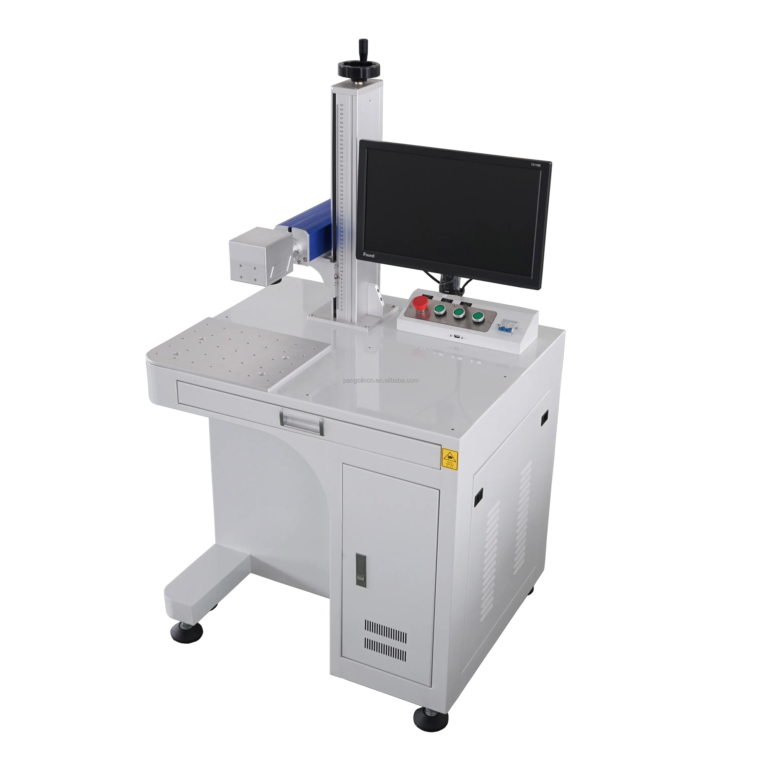 High-Precision-UV-Fiber-Laser-Marking-Machine-for-Metal-Plastic-PVC ...