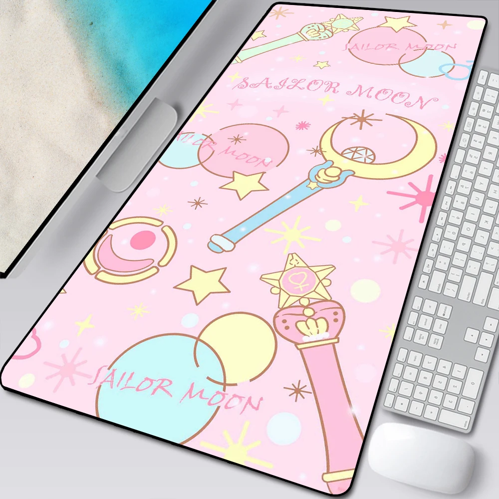 Pink Sailor Moon Landscape Mouse Pad To Mouse Gaming Mousepad Xl Large ...
