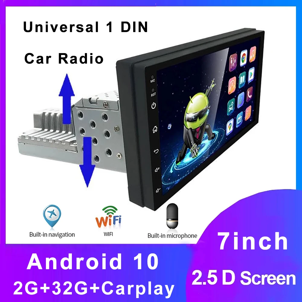7-android-android-android-10-r-dio-do-carro-1-din-player-multim-dia-est ...