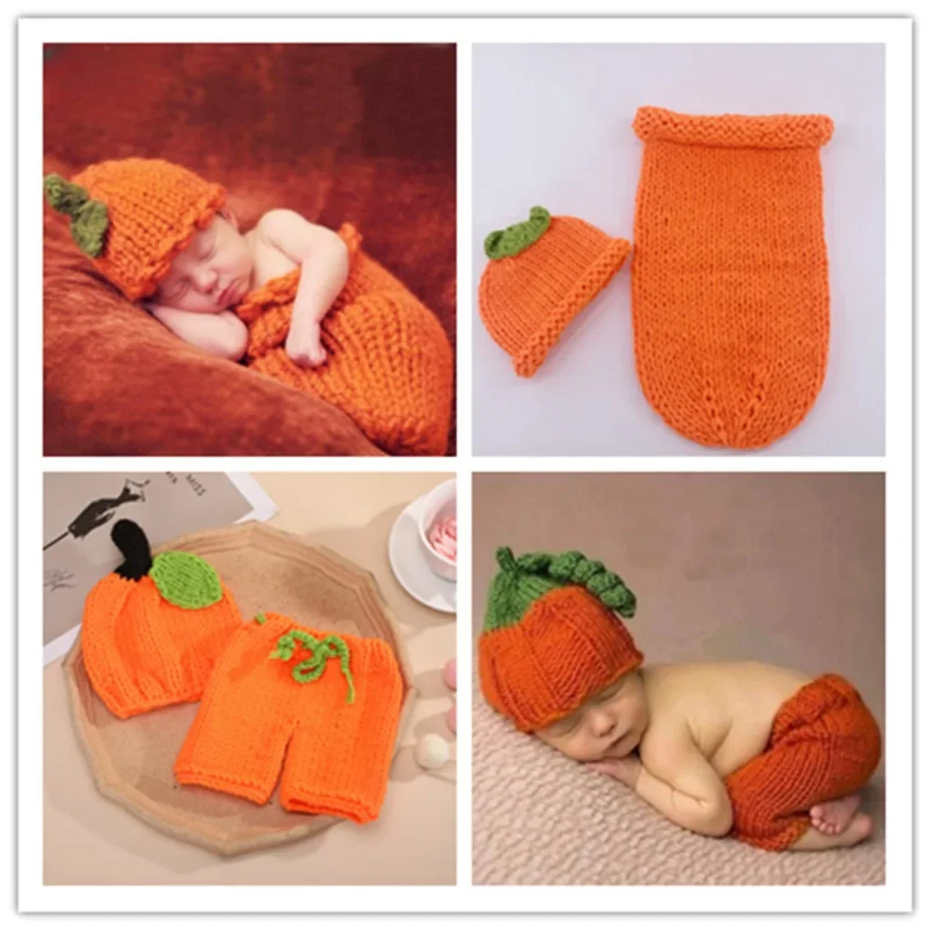 Newborn-Photography-Props-Crochet-Knit-Costume-Prop-Outfits-Baby ...