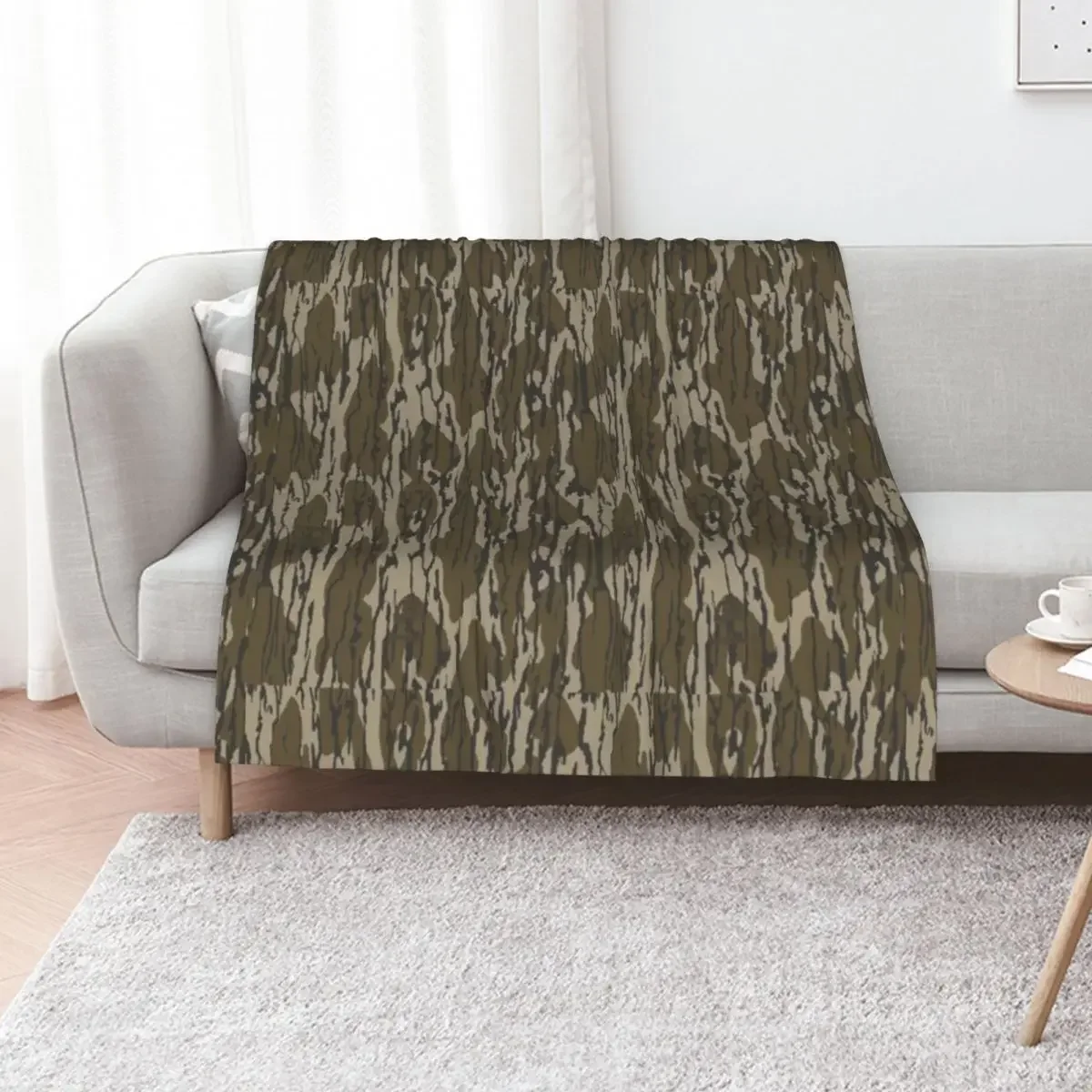 Everything Bottom Lands Camo Throw Blanket Cute Plaid Flannels Single ...