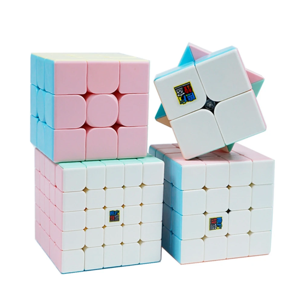 4Pcs-set-Puzzle-Cube-Kids-Toy-Macaron-Cube-Hungarian-Cubo-Magico ...