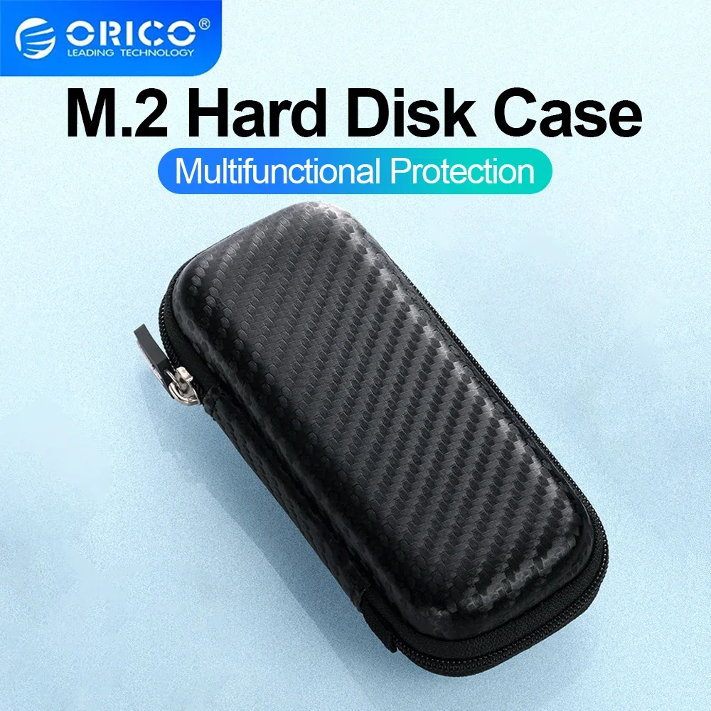 ORICO M.2 NVMe Hard Disk Case EVA Portable HDD Storage Protection Bag ...