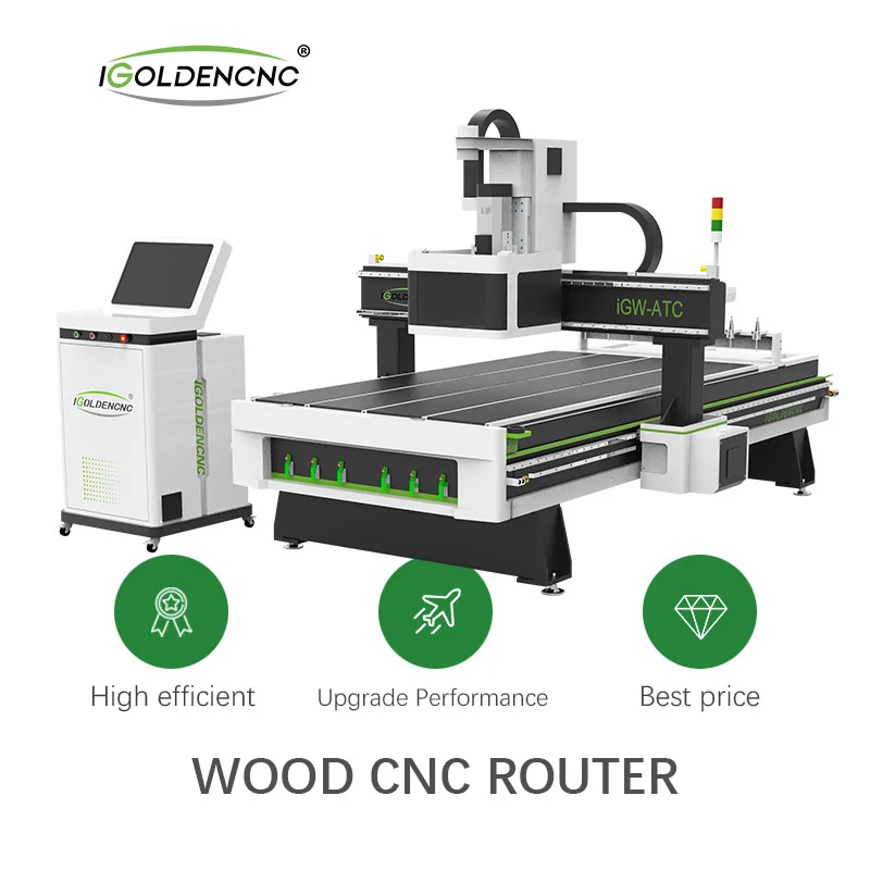 1325 Atc Wood Router Machine Woodworking Kitchen Cabinet Cnc Machine ...