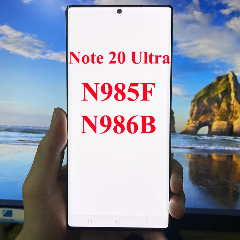 SUPER-AMOLED-N986B-LCD-For-Samsung-Note-20-Ultra-N985-LCD-Display-Touch ...