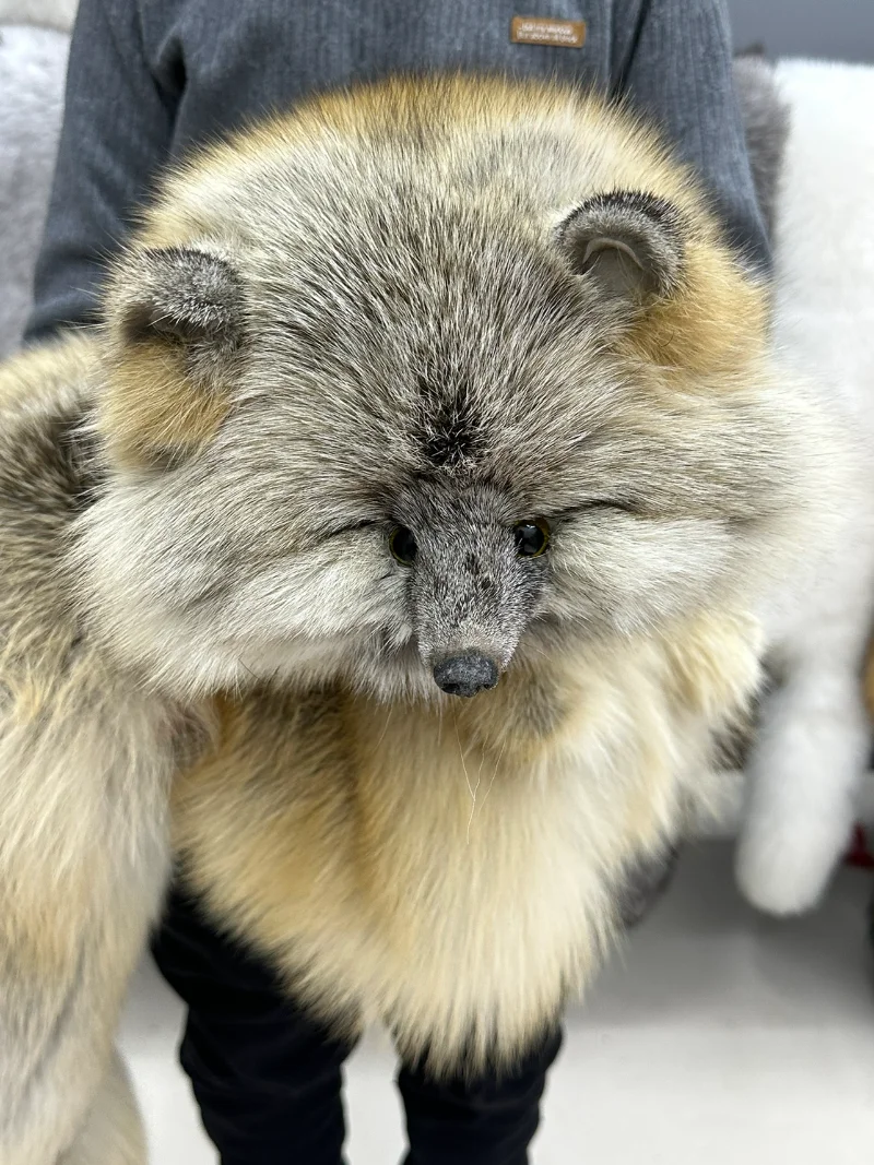 The-Whole-Skin-of-A-Real-Fox-Fur-Fluffy-Fur-Throw-Fur-Blanket-Fur-Throw ...