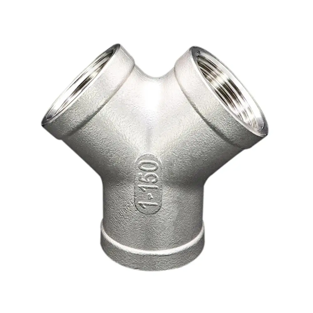 Dn20 3/4" Bsp Female Y Shaped Splitter 304 Stainless Steel Pipe Fitting ...