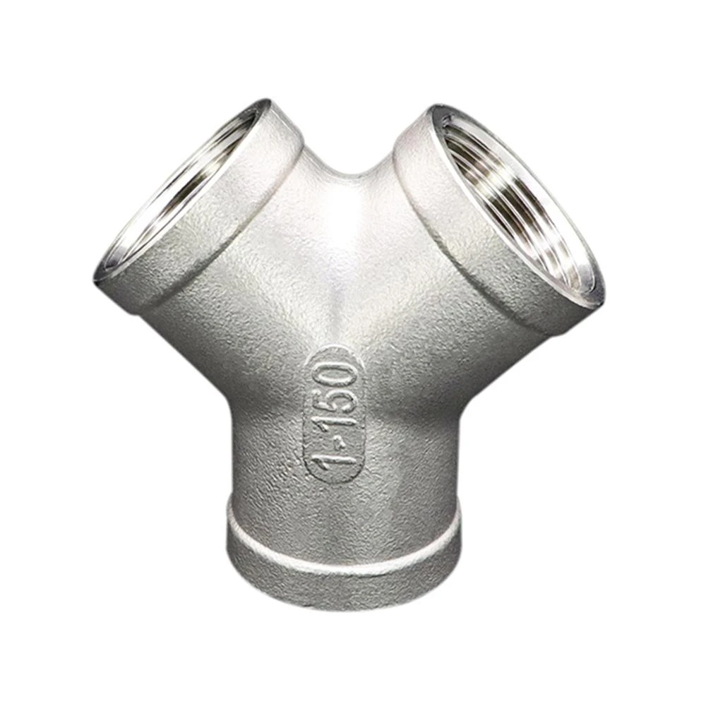 Dn20 3/4" Bsp Female Y Shaped Splitter 304 Stainless Steel Pipe Fitting ...