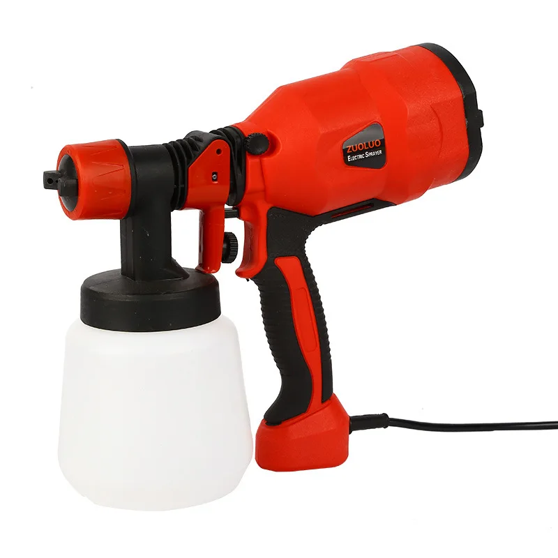 650W Electric Spray Gun 1100ML Paint Sprayer Household Plug-in Auto ...