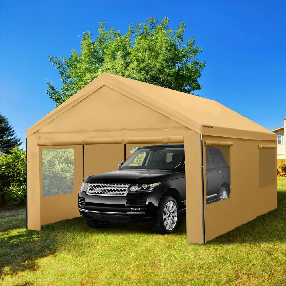 Carport-Canopy-12x20-FT-Heavy-Duty-Boat-Car-Canopy-Garage-with ...